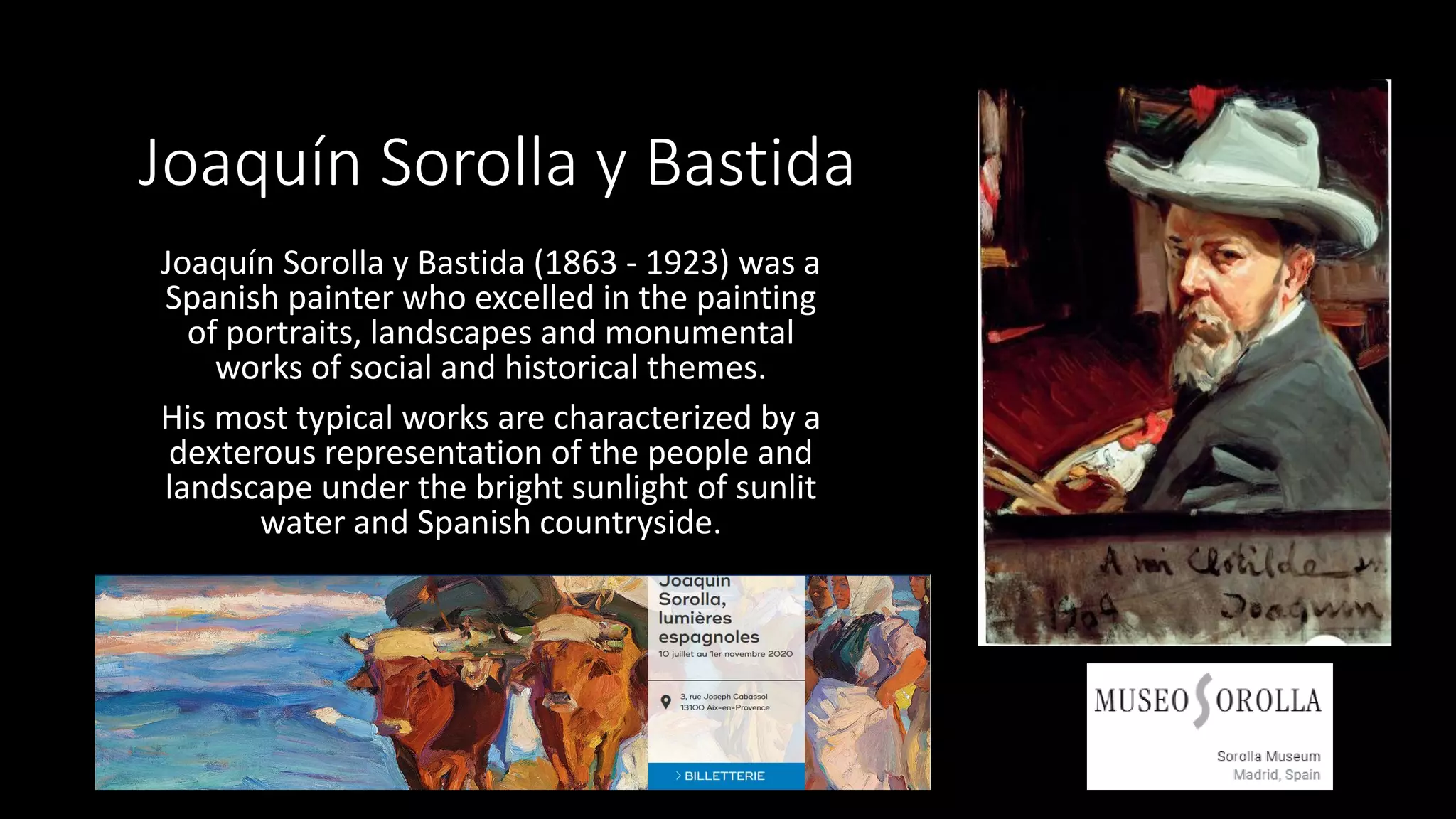 Spanish Artist Sorolla 'Master of light' | PPT