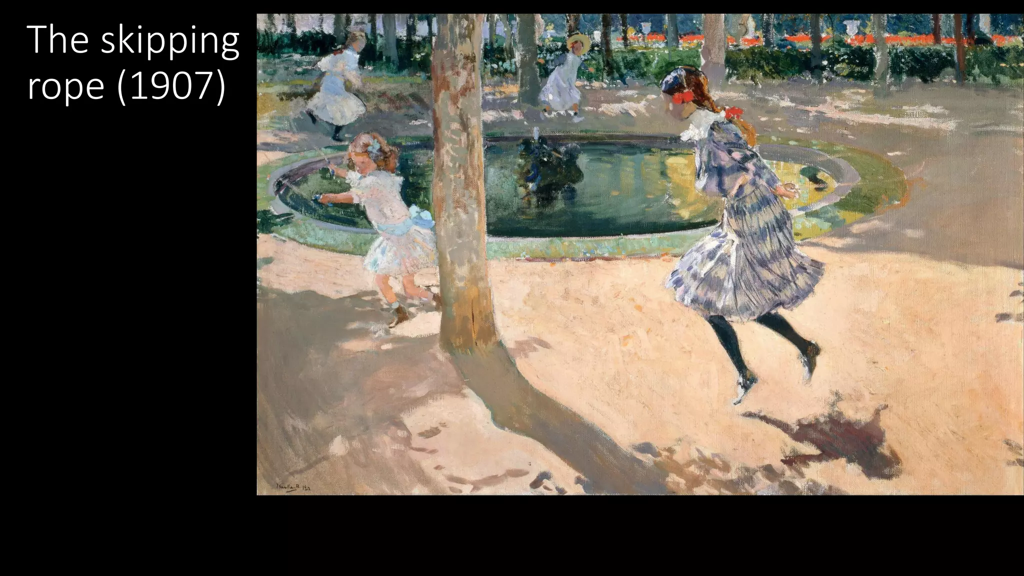 Spanish Artist Sorolla 'Master of light' | PPT