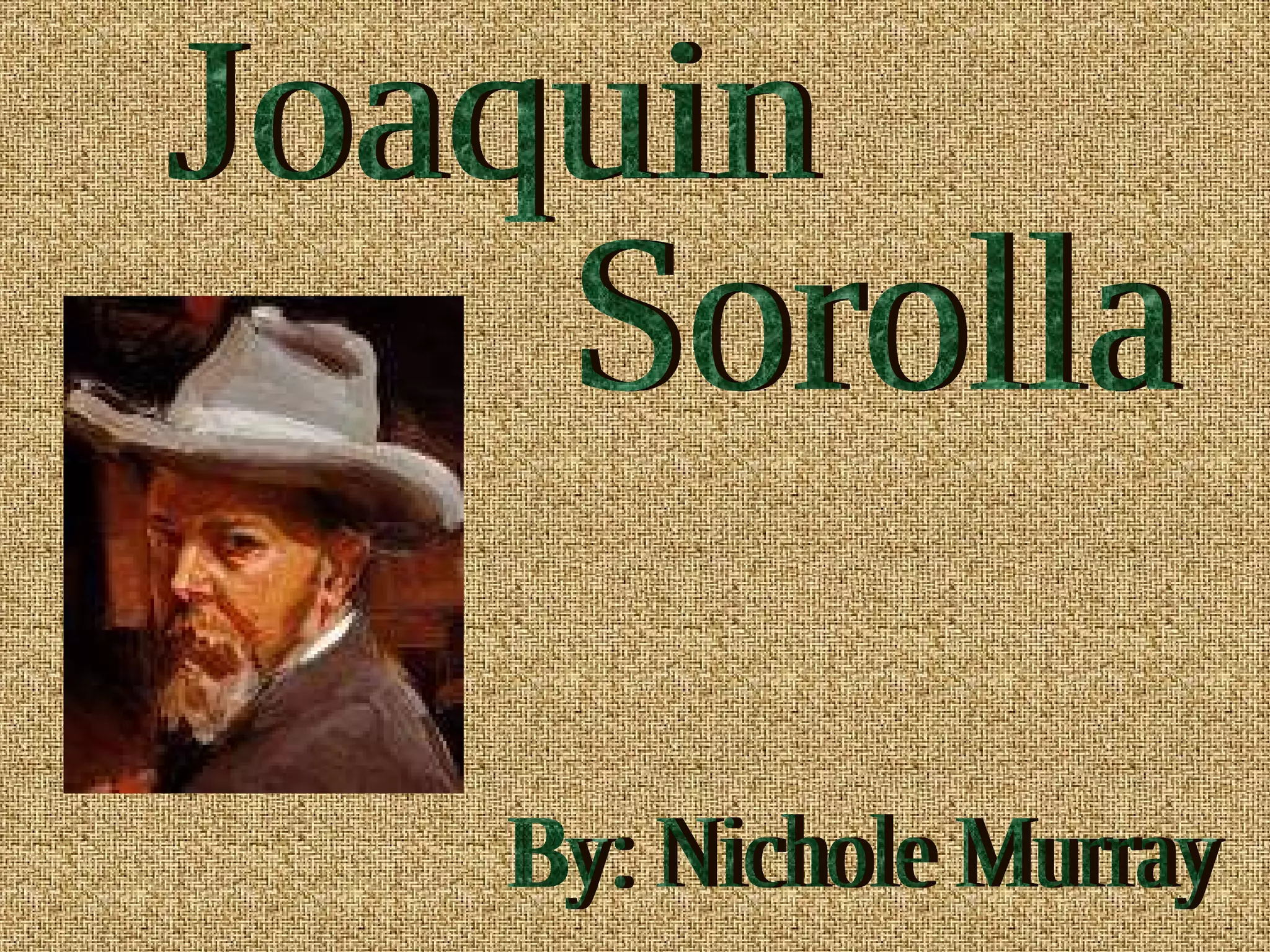 Sorolla By Nichole | PPT