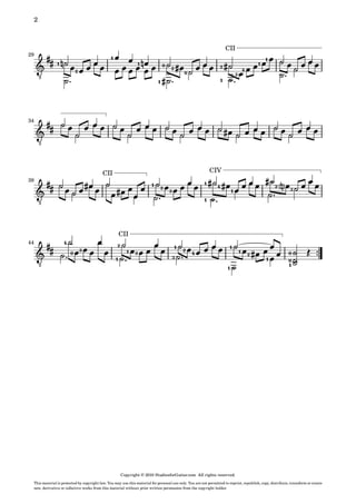 Fernando Sor - Opus 35 - No. 22 | PDF