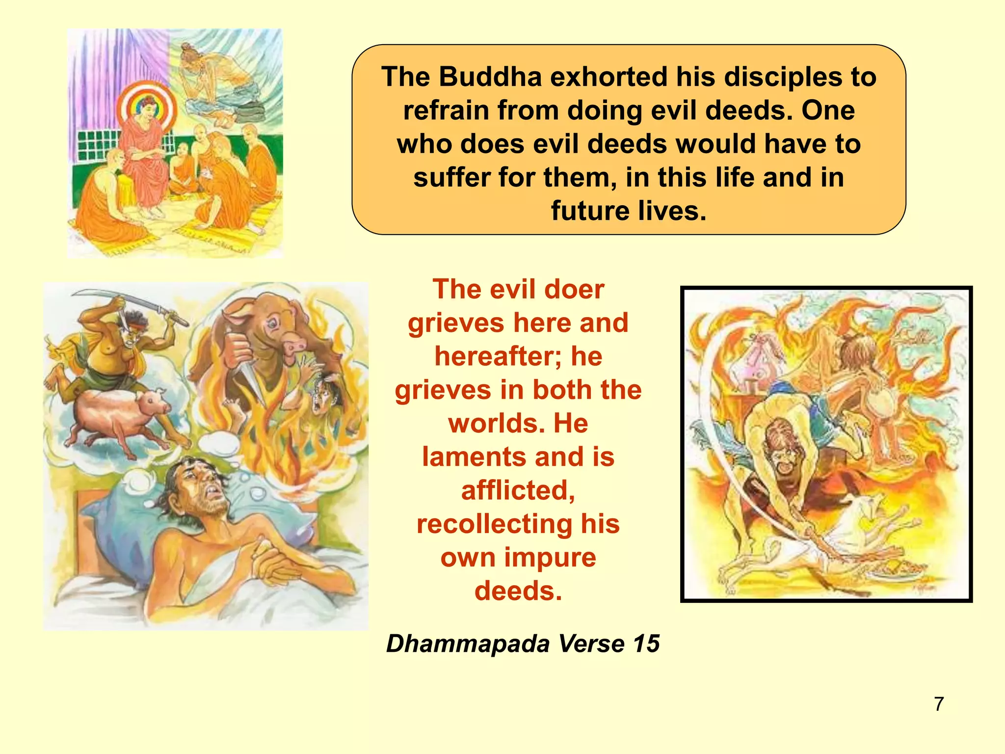 Sorrow Springs from Evil Deeds | PPT
