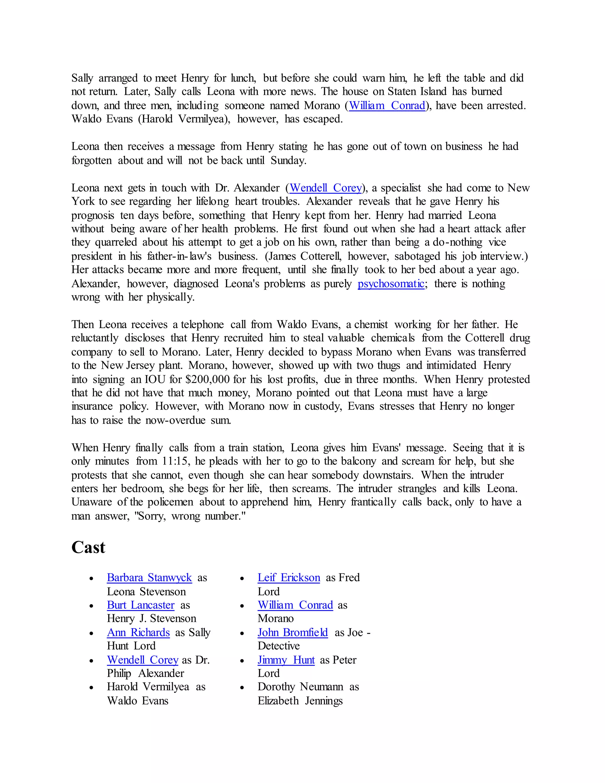 Sorry, wrong number | DOCX