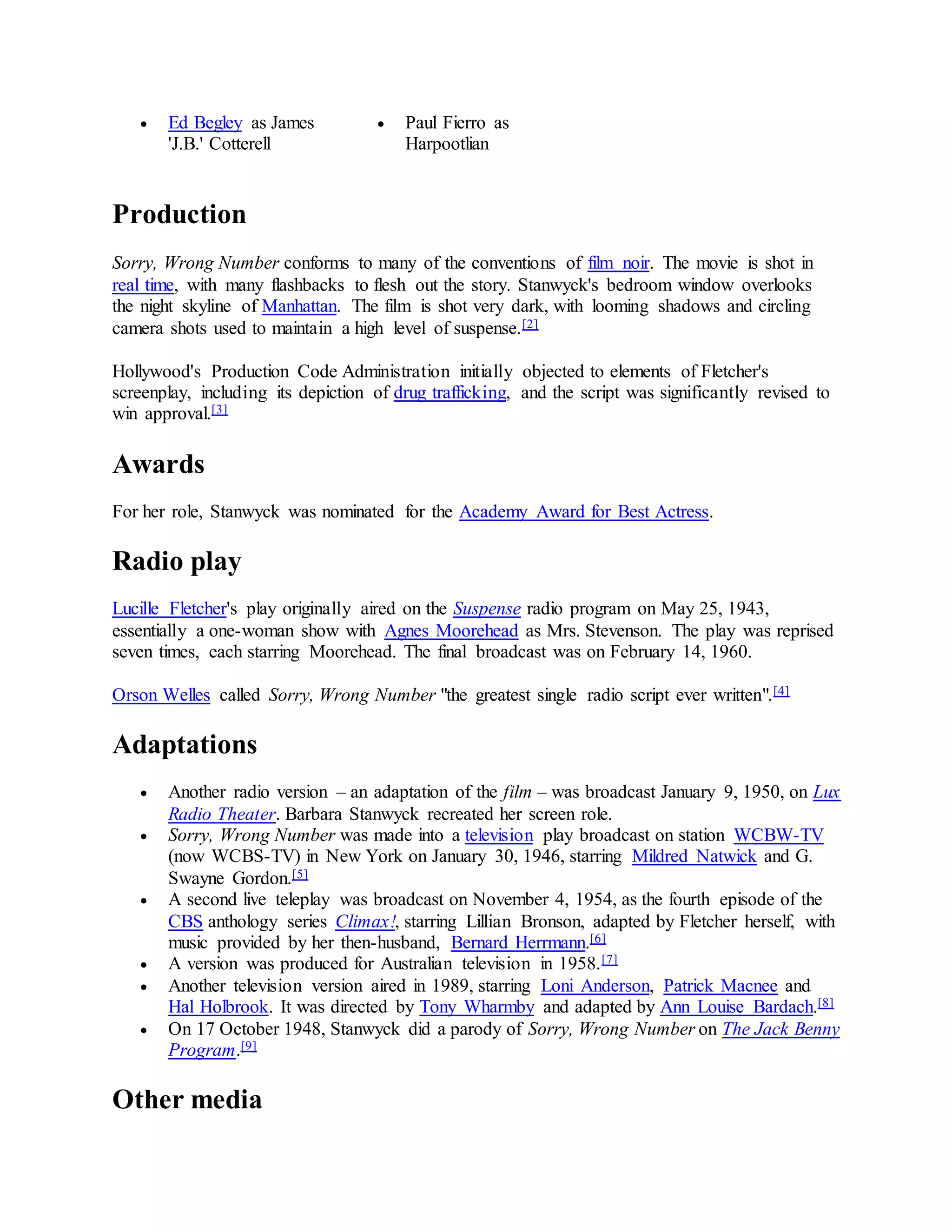 Sorry, wrong number | DOCX