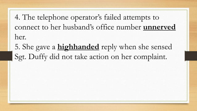 Sorry, Wrong number by Lucille Fletcher | PPTX | Drama | Genres