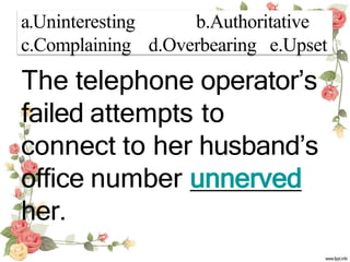 Sorry, Wrong Number vocabulary ppt.pptx