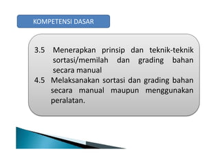 Sortasi, dan Grading.pptx