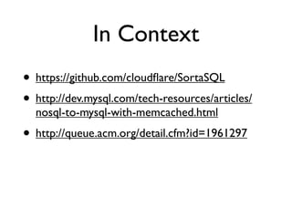 SortaSQL | PPT