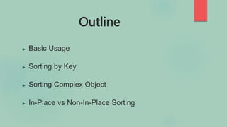 Sort() Function in Python.pptx