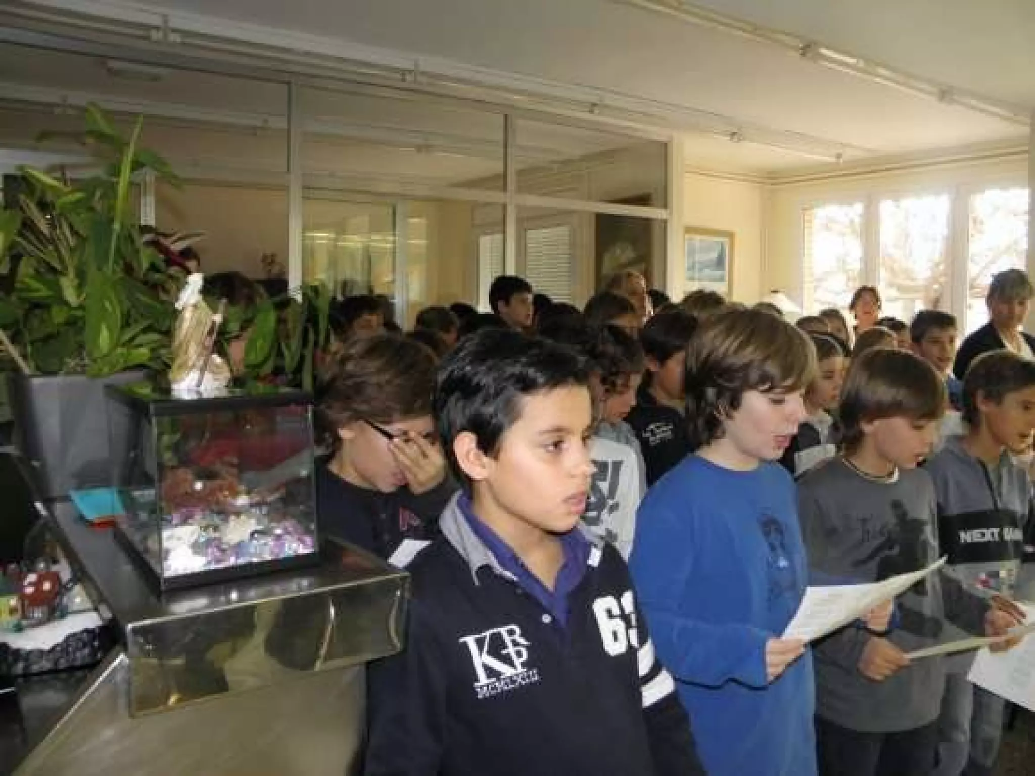 Sortida al casal d'avis per anar a cantar | PPT