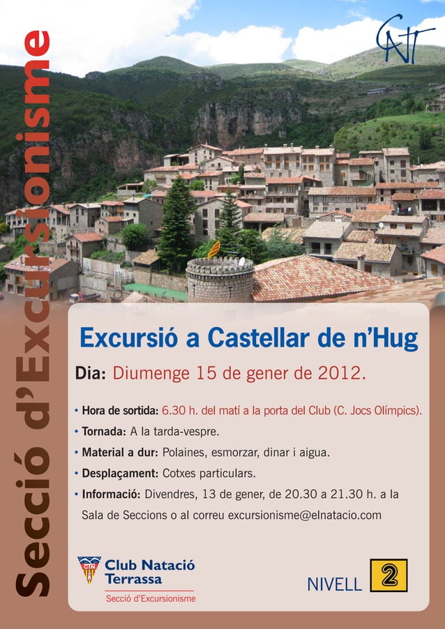 Sortida Castellar de N'Hug 15 de gener | PDF