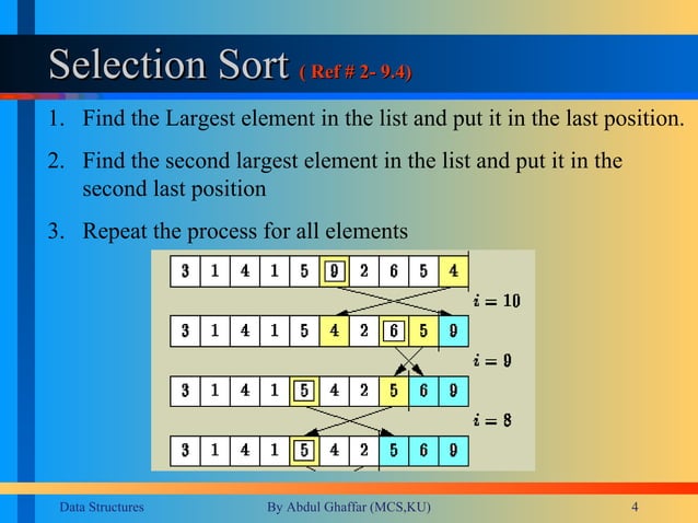 Sorting | PPT | Programming Languages | Computing