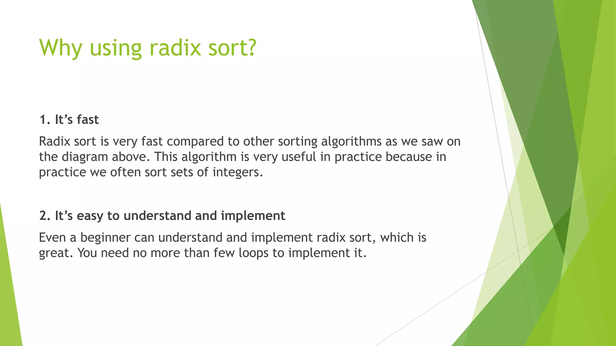 Radix and Shell sort | PPTX