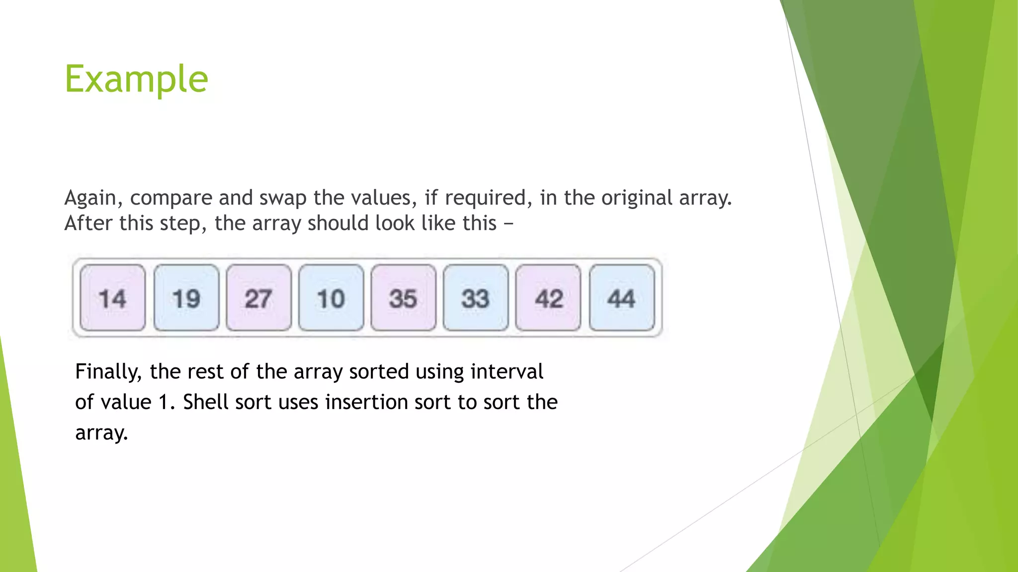 Radix and Shell sort | PPTX