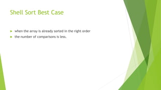 Radix and Shell sort | PPTX