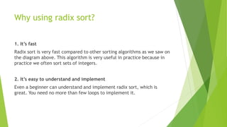 Radix and Shell sort | PPTX