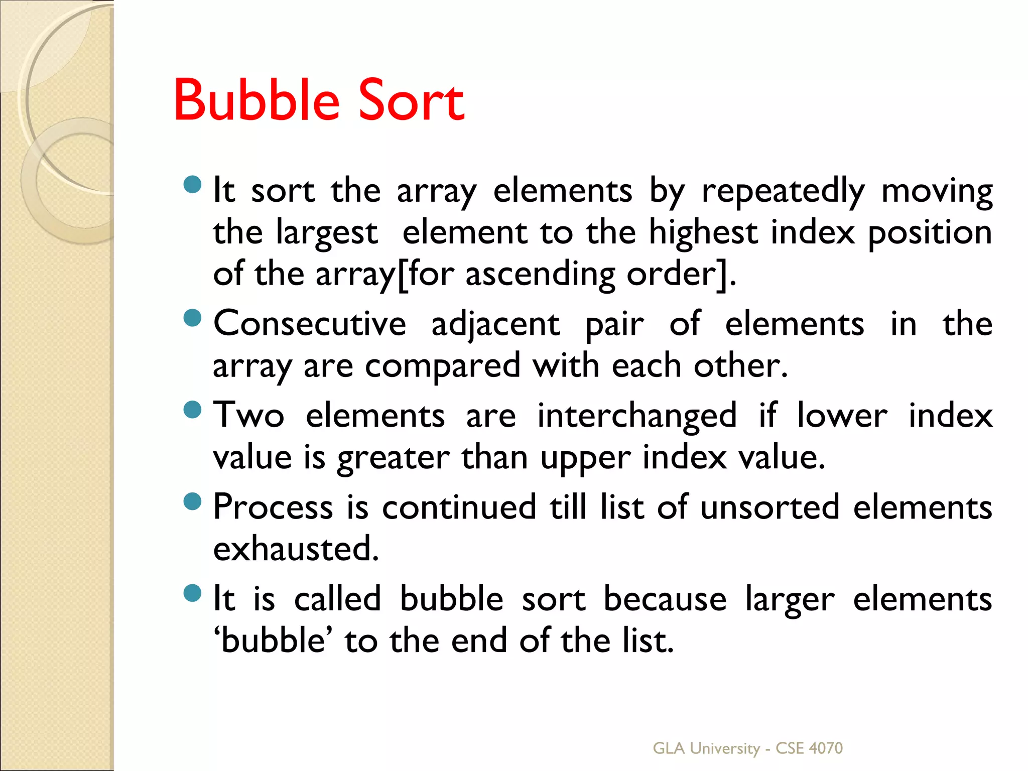 Sorting.ppt read only | PPT