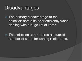 Sorting And Type of Sorting | PPTX