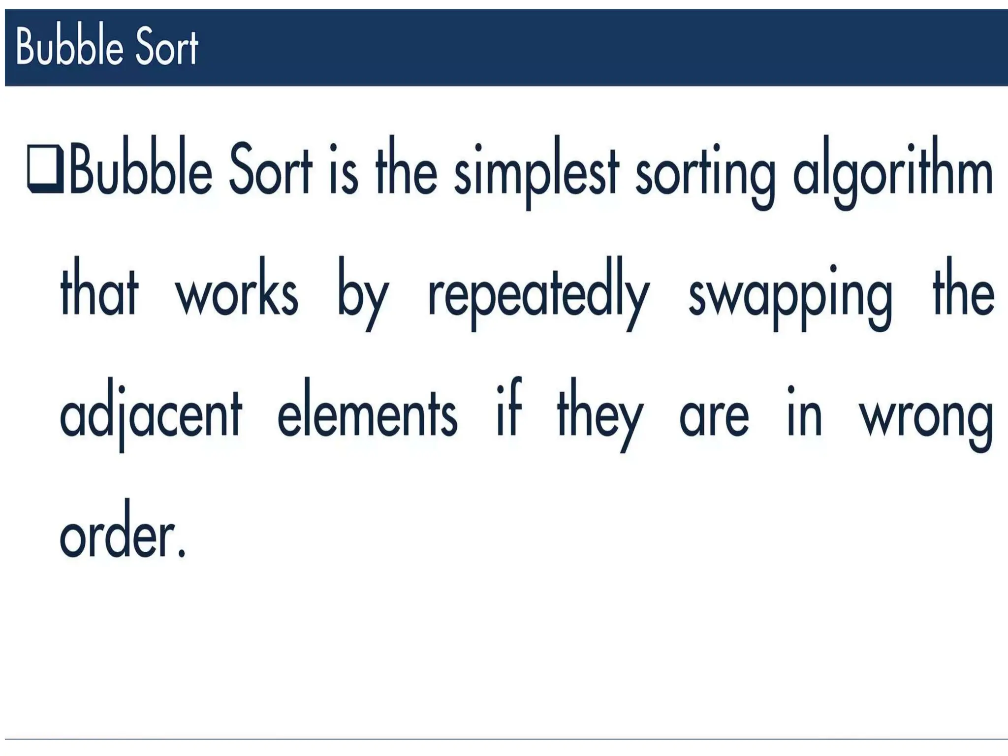 Types of Sorting in Data Structures Design | PPTX
