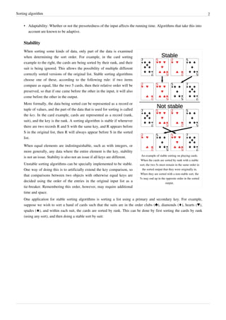 Sorting algorithm | PDF