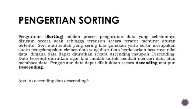 INFORMATIKA - SORTING -BERFIKIR KOMPUTASIONAL-.pptx