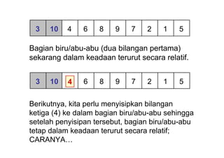 Sorting insertion-sort | PPT