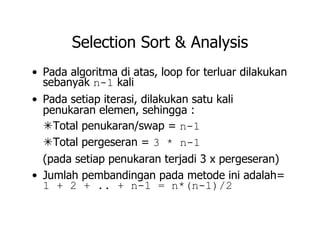 Sorting selection-sort | PPT
