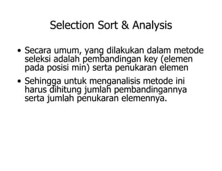 Sorting selection-sort | PPT