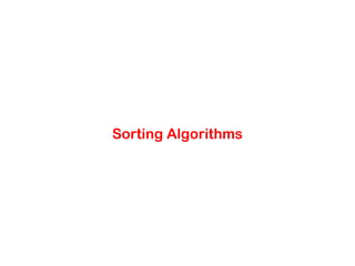Sorting algorithms | PPT