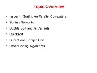 Sorting algorithms | PPT