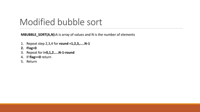 Sorting and hashing concepts | PPT