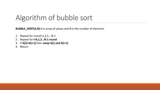 Sorting and hashing concepts | PPT