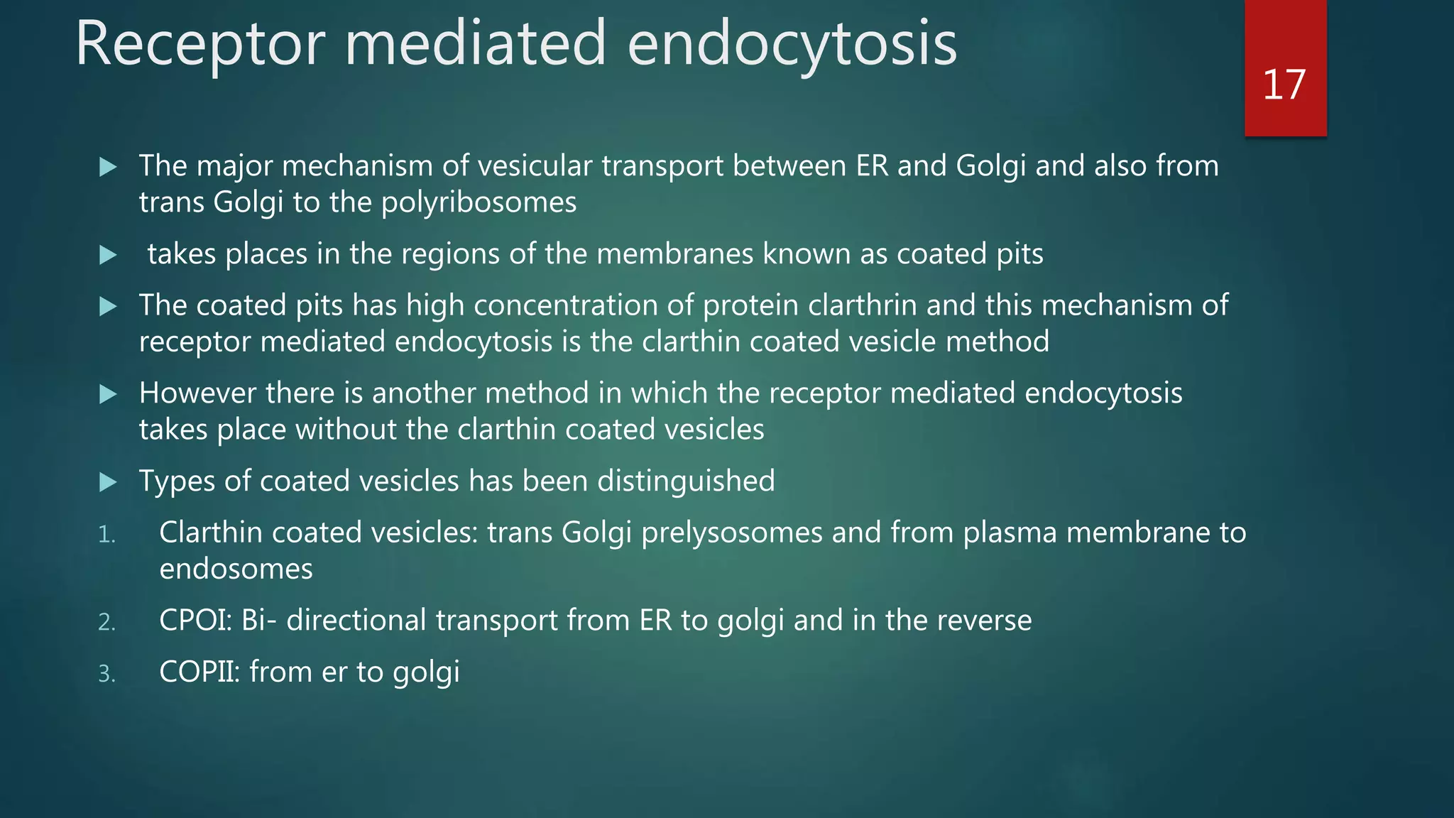 Sorting and sorting and regulation of intracellular transport | PPTX