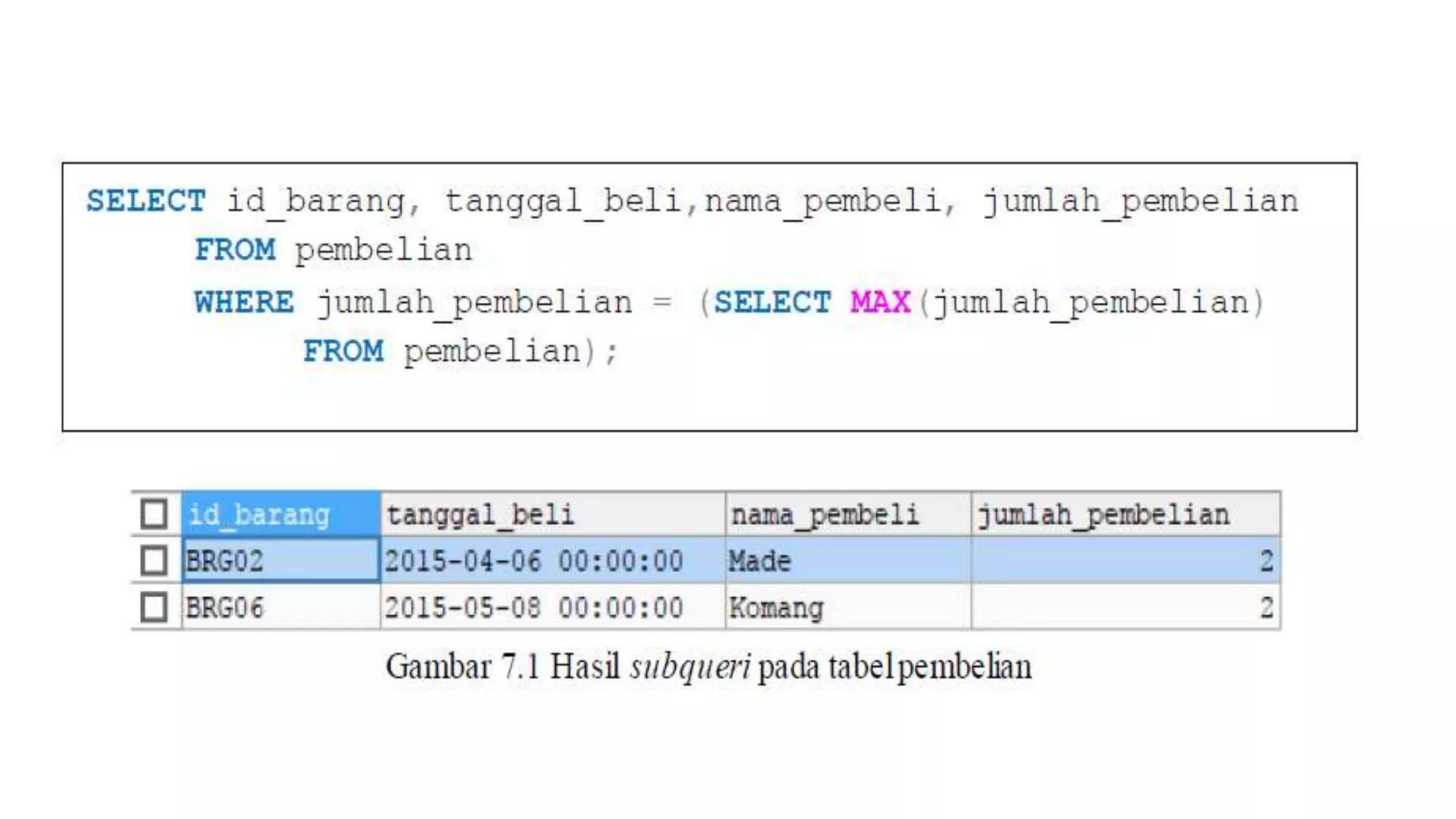 SORTING DAN AGGREGATE.pptx