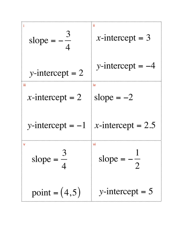 Sorting linear functions | PAGES
