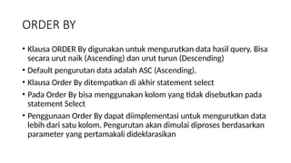 SORTING mas naseh. informatika code for begineer | PPT