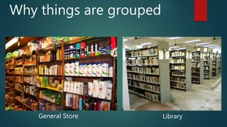 Sorting materials into groups | PPTX