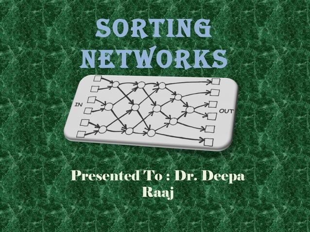 Sorting network | PPT