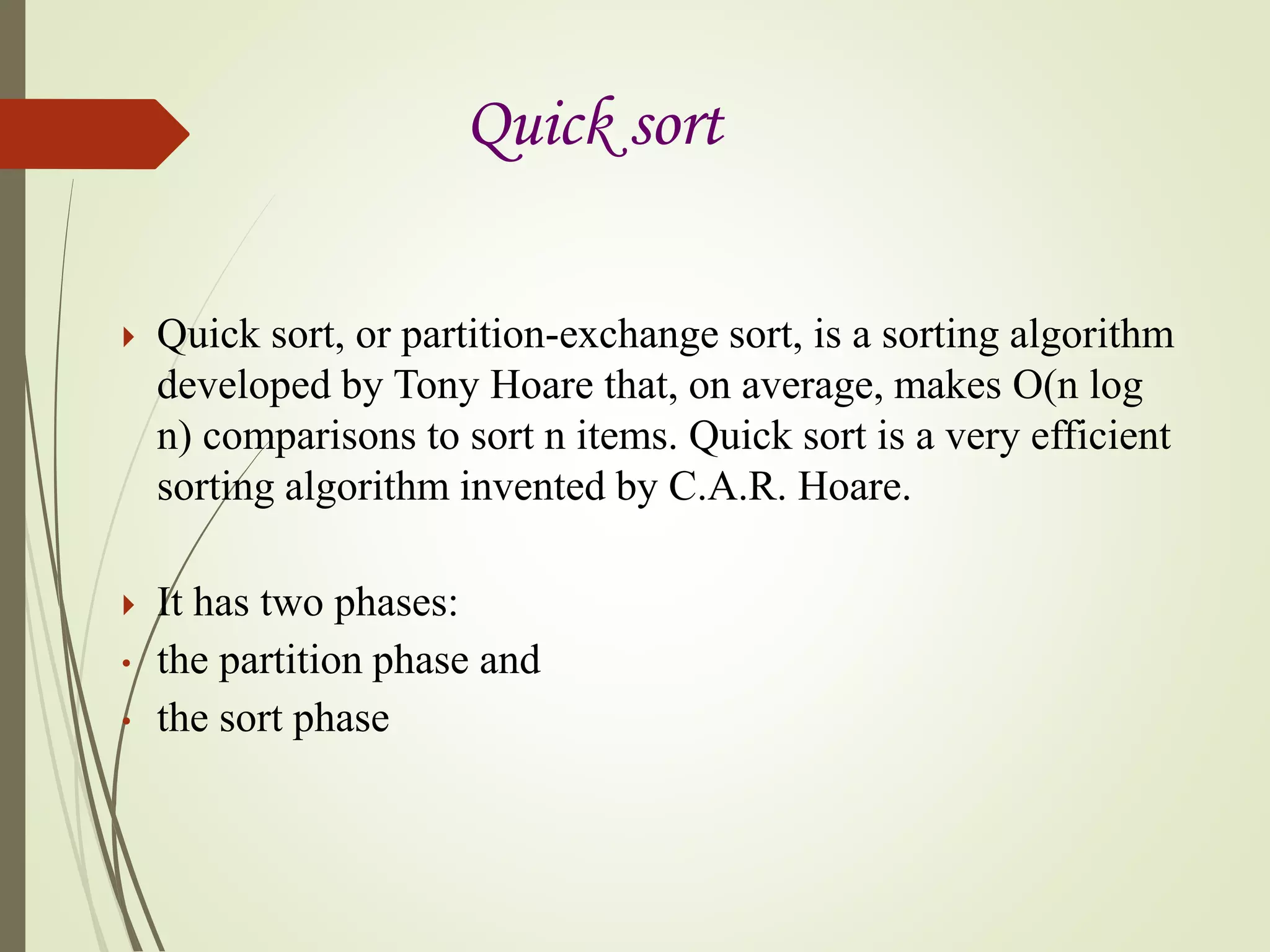 Sorting ppt | PPT Sorting ppt | PPT