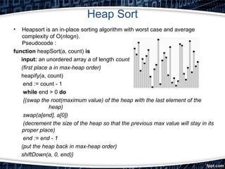 Sorting Seminar Presentation by Ashin Guha Majumder | PPT