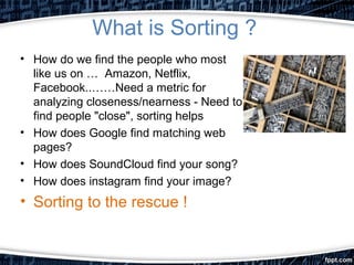 Sorting Seminar Presentation by Ashin Guha Majumder | PPT