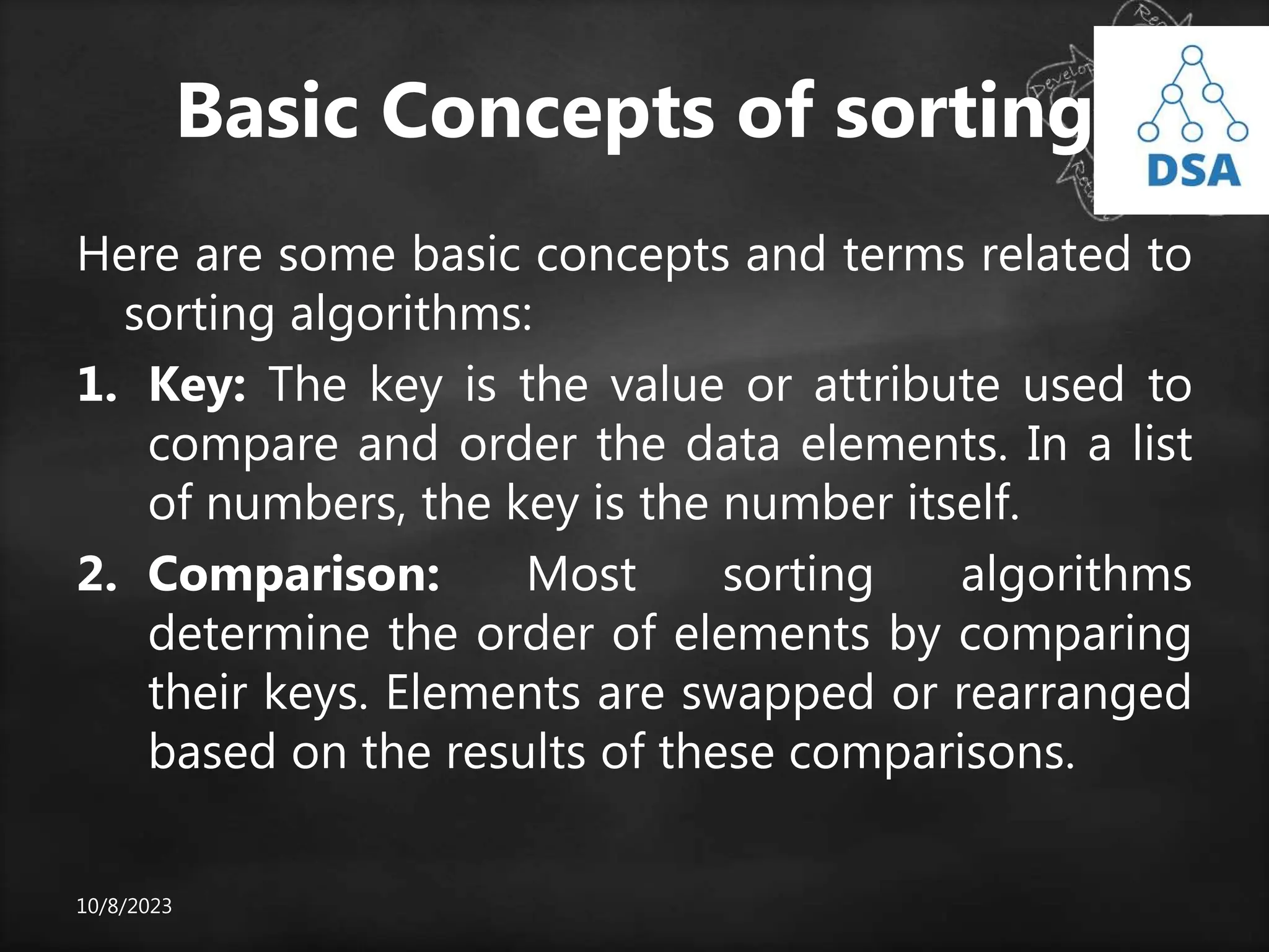 SORTING techniques.pptx | Programming Languages | Computing