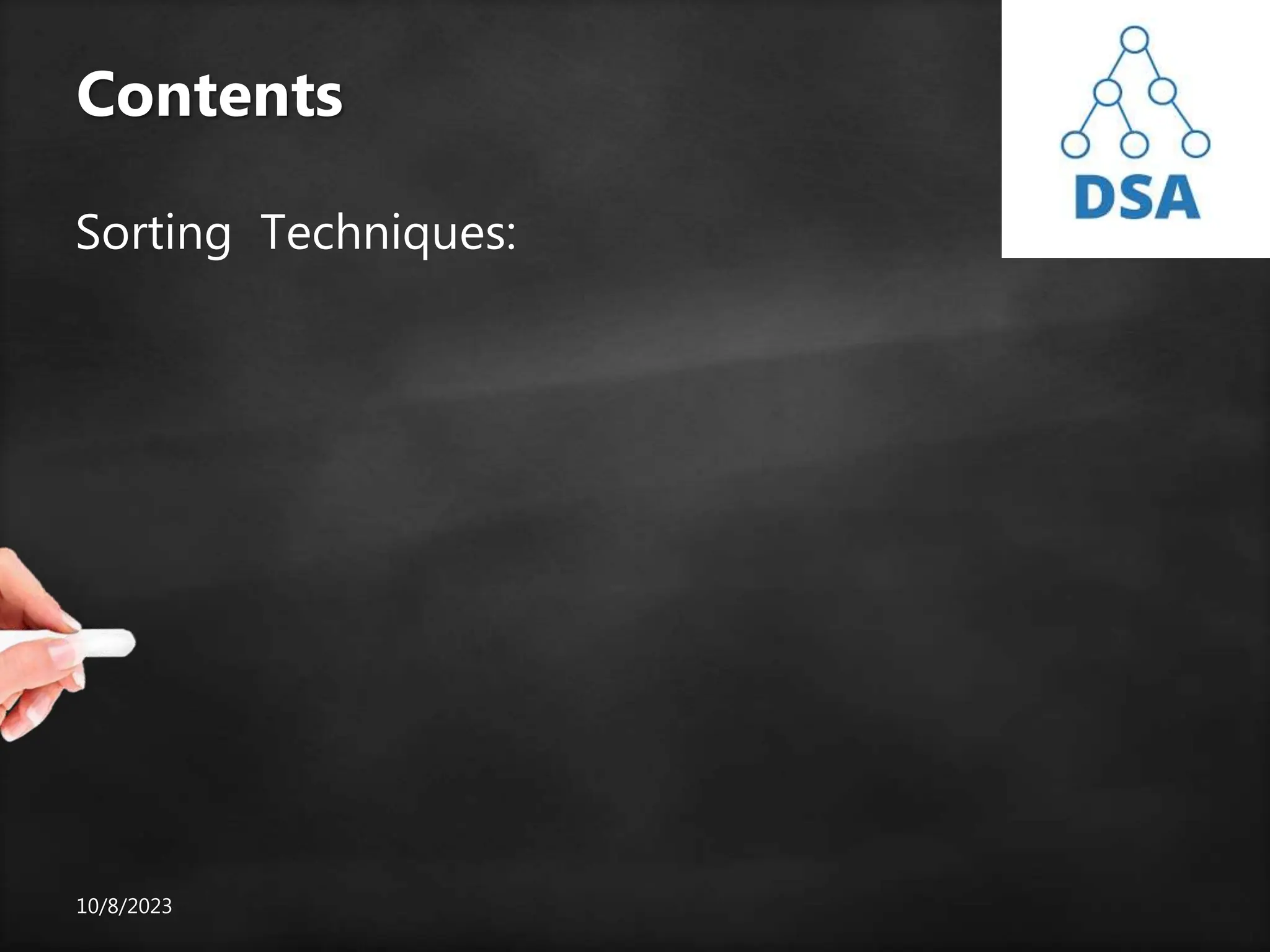 SORTING techniques.pptx | Programming Languages | Computing