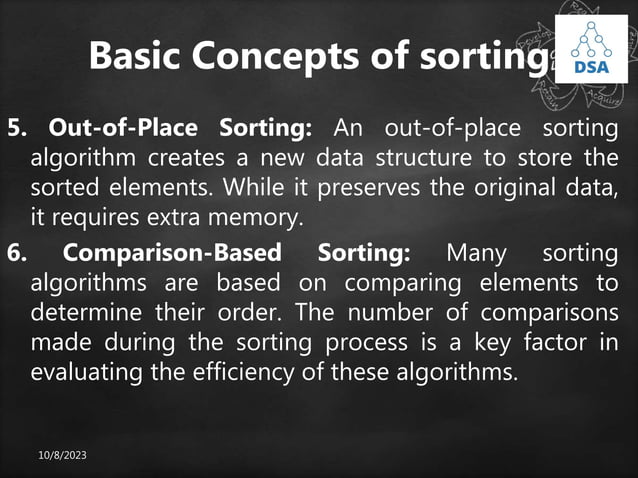 SORTING techniques.pptx | Programming Languages | Computing