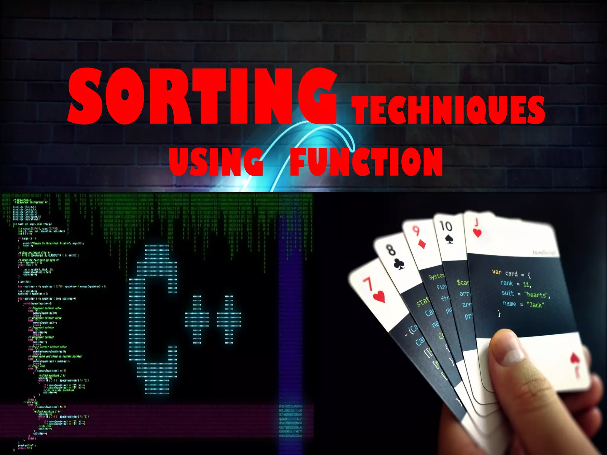Sorting Techniques | PPT