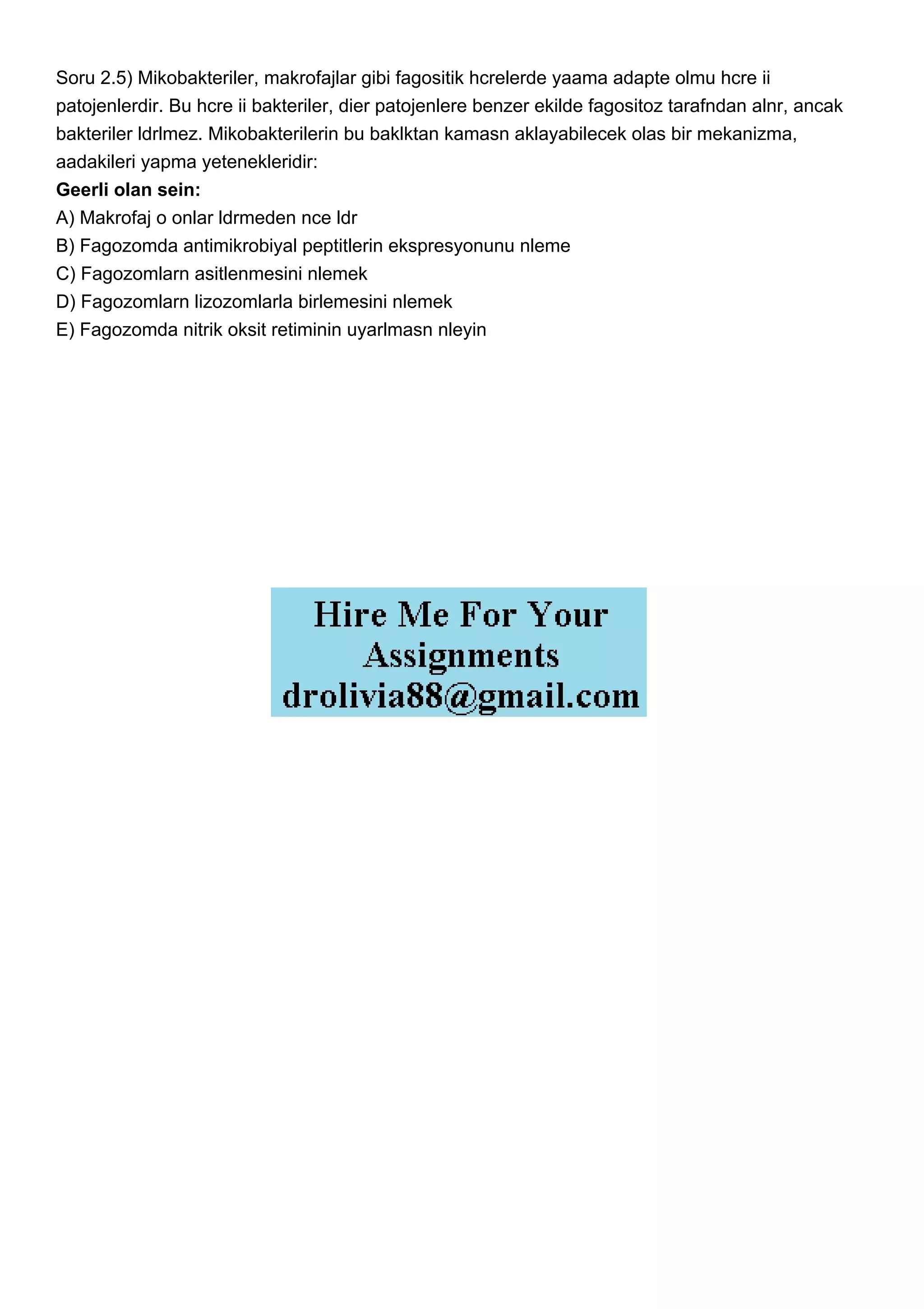 Soru 25 Mikobakteriler makrofajlar gibi fagositik hcrele.pdf