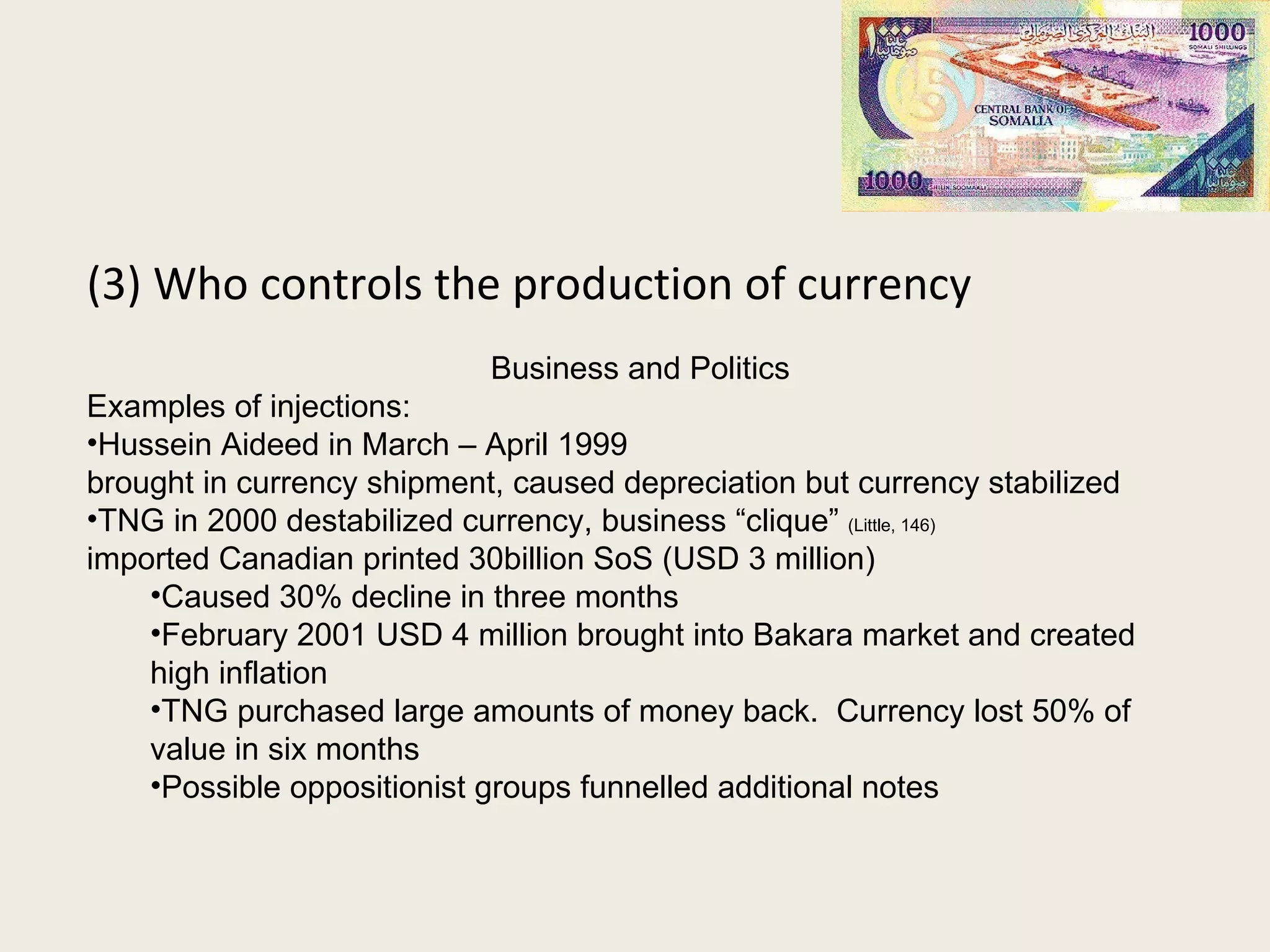 Somali Shilling | PPT