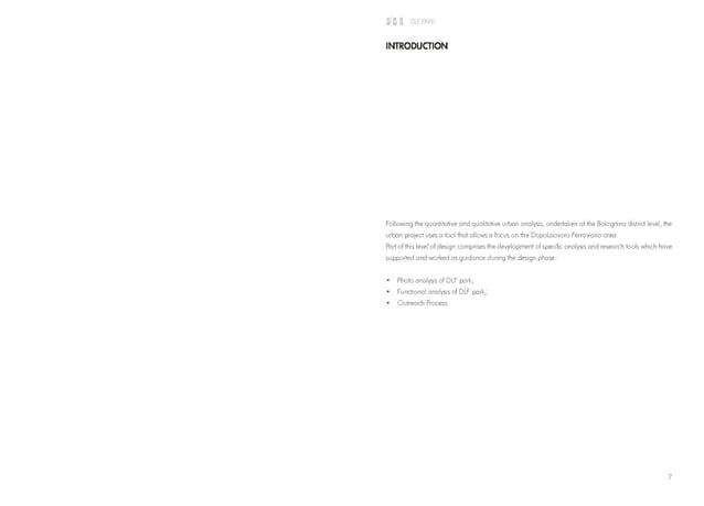 DLF PARK, Analysis & Outreach Process | PDF