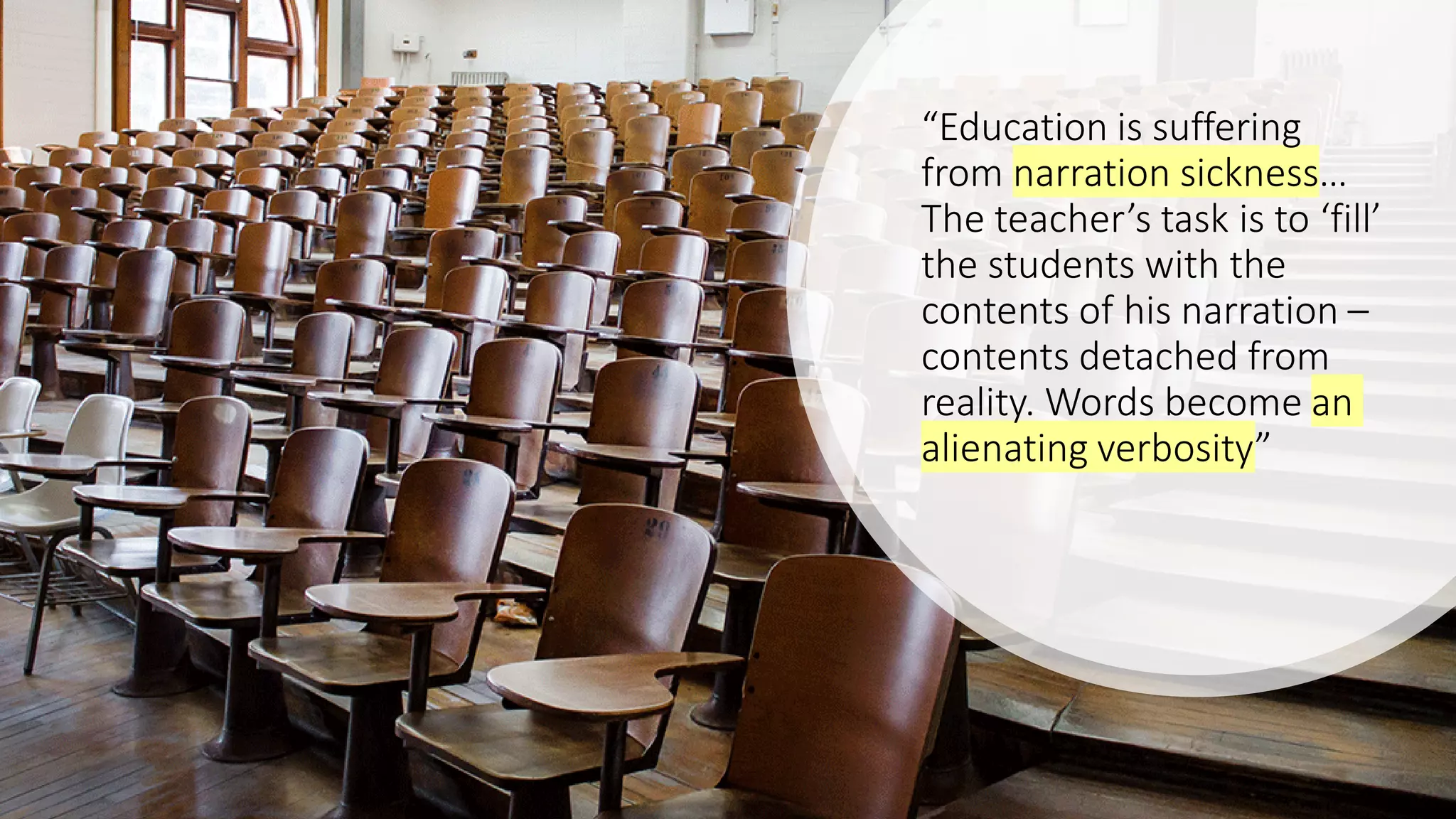 Pedagogy of the oppressed Chapter 2 | PDF