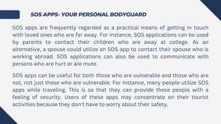 SOS app- Hidden Brains.pdf | Operating Systems | Computer Software and ...
