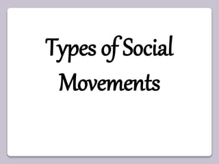 Collective Behavior, Social Movements, and Social Change | PPT